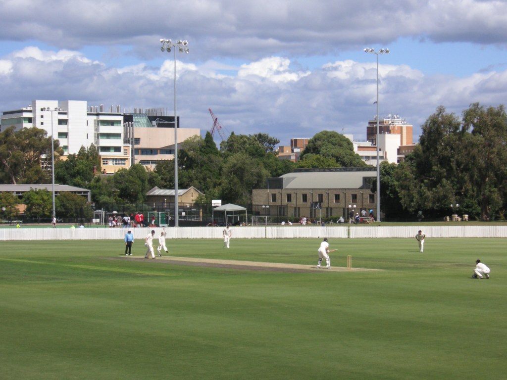 Melbourne University Main Oval and Princes Park Oval Number 1, Victoria ...