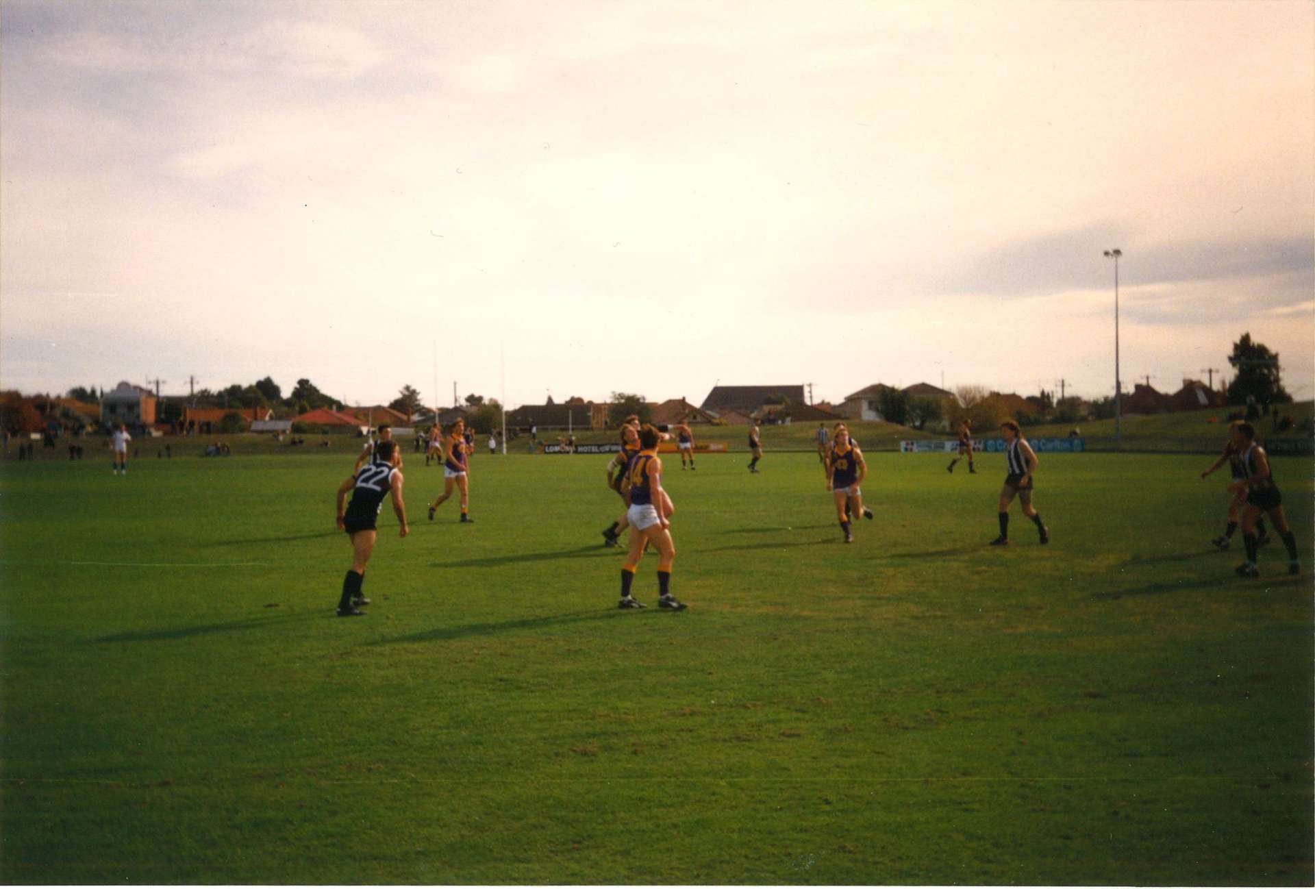 Alex G. Gillon Oval (Brunswick VFA), Victoria – Scoreboard pressure