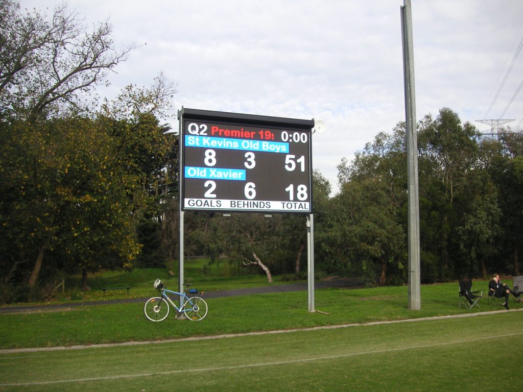 Gardiner’s Creek scoreboards- East Malvern, De La Salle, St Kevin’s ...