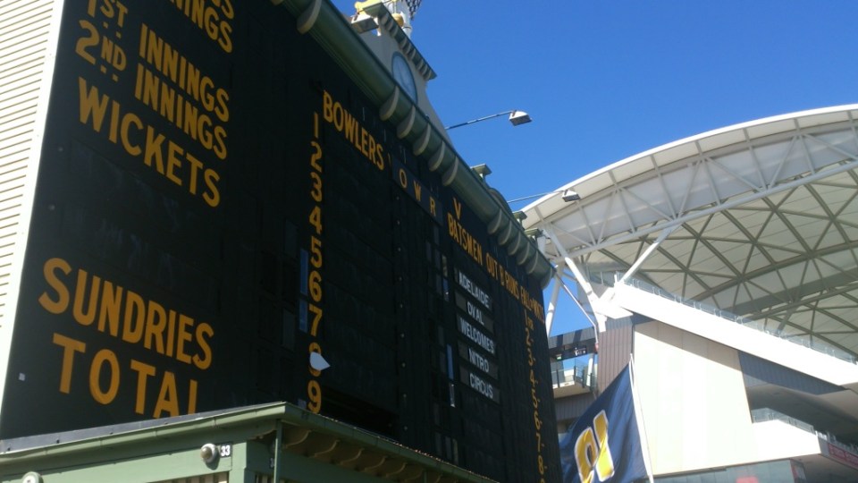 Inside the Adelaide Oval scoreboard – Scoreboard pressure