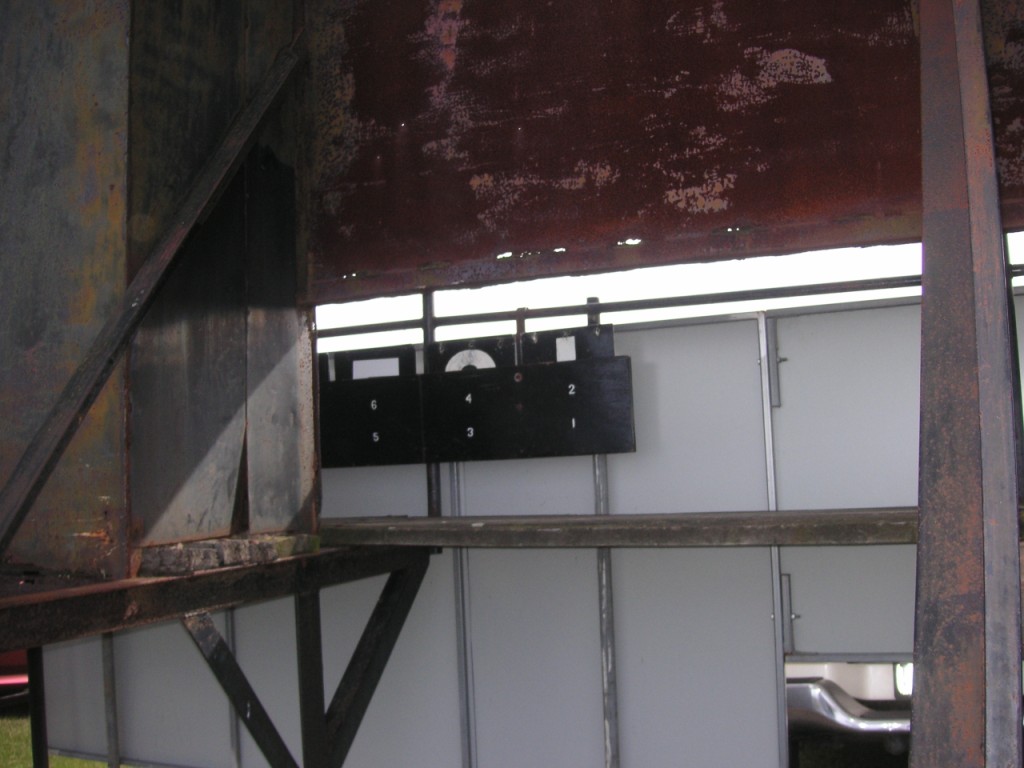 Rusty last days at Morwell, Victoria – Scoreboard pressure