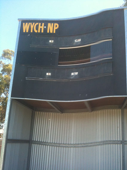 Wycheproof Victoria – Scoreboard pressure