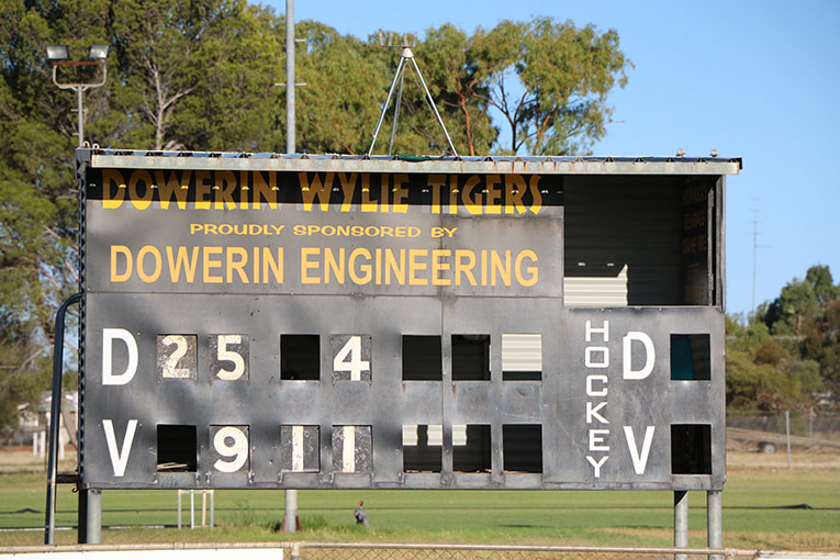 Dowerin, Western Australia – Scoreboard pressure
