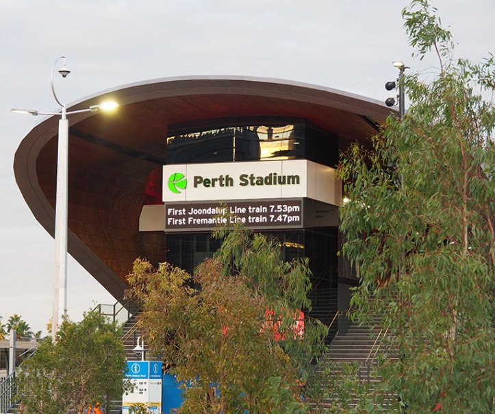 Perth Stadium, Western Australia – Scoreboard pressure