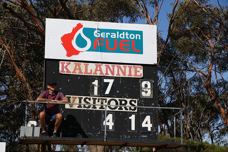 Kalannie, Western Australia – Scoreboard pressure