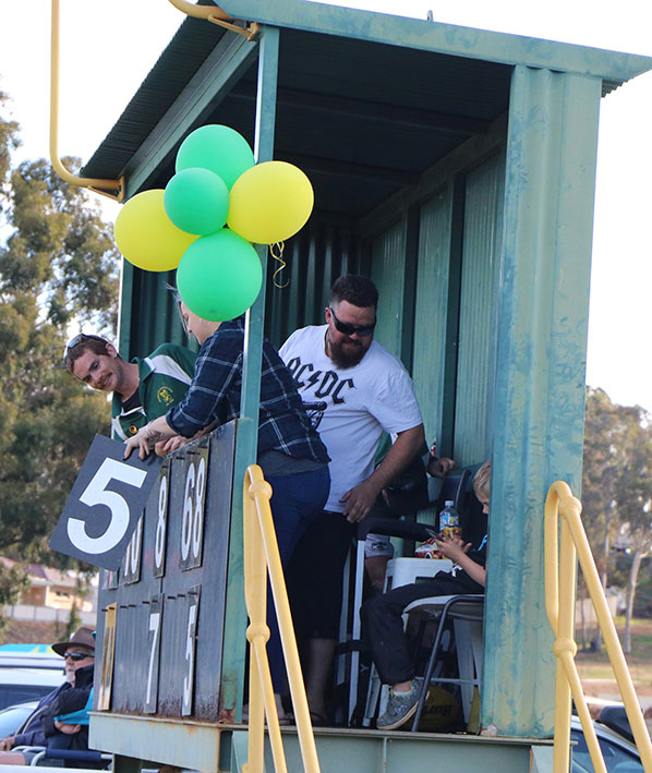 Boddington, Western Australia – Scoreboard pressure