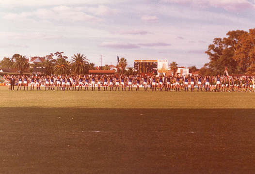 Perth Oval, Western Australia – Scoreboard pressure