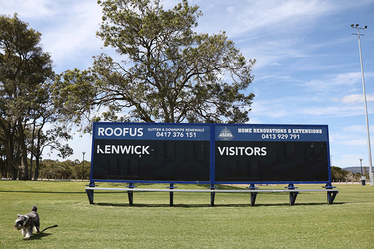 Beckenham, Mills Park, Western Australia – Scoreboard pressure