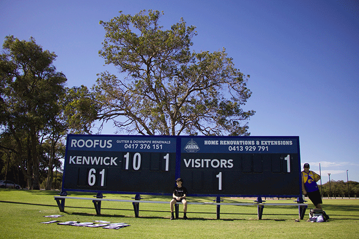 Beckenham, Mills Park, Western Australia – Scoreboard pressure