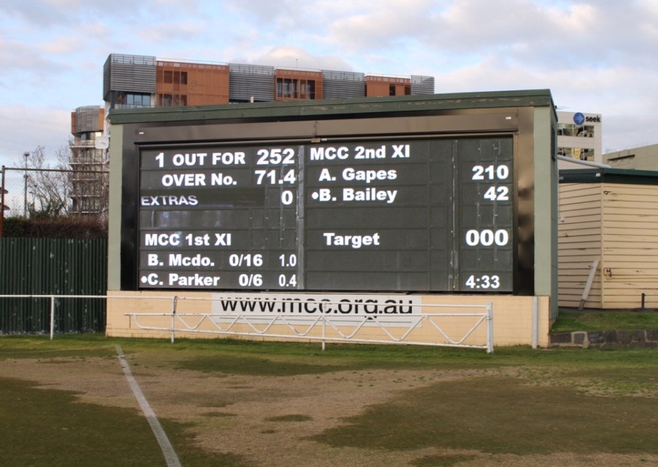 Albert Cricket Ground, Melbourne: the reality of retro – Scoreboard ...