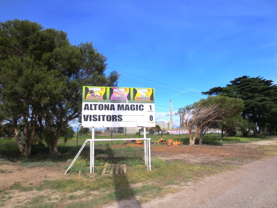 Paisley Park, Altona (2) Altona Magic Soccer Club – Scoreboard pressure