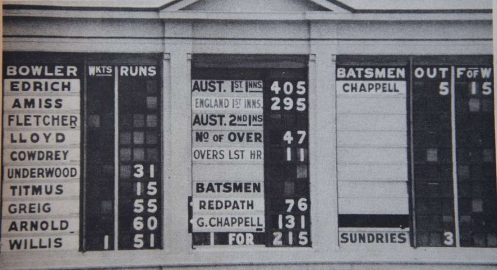 Inside the SCG scoreboard (part 1) – Scoreboard pressure